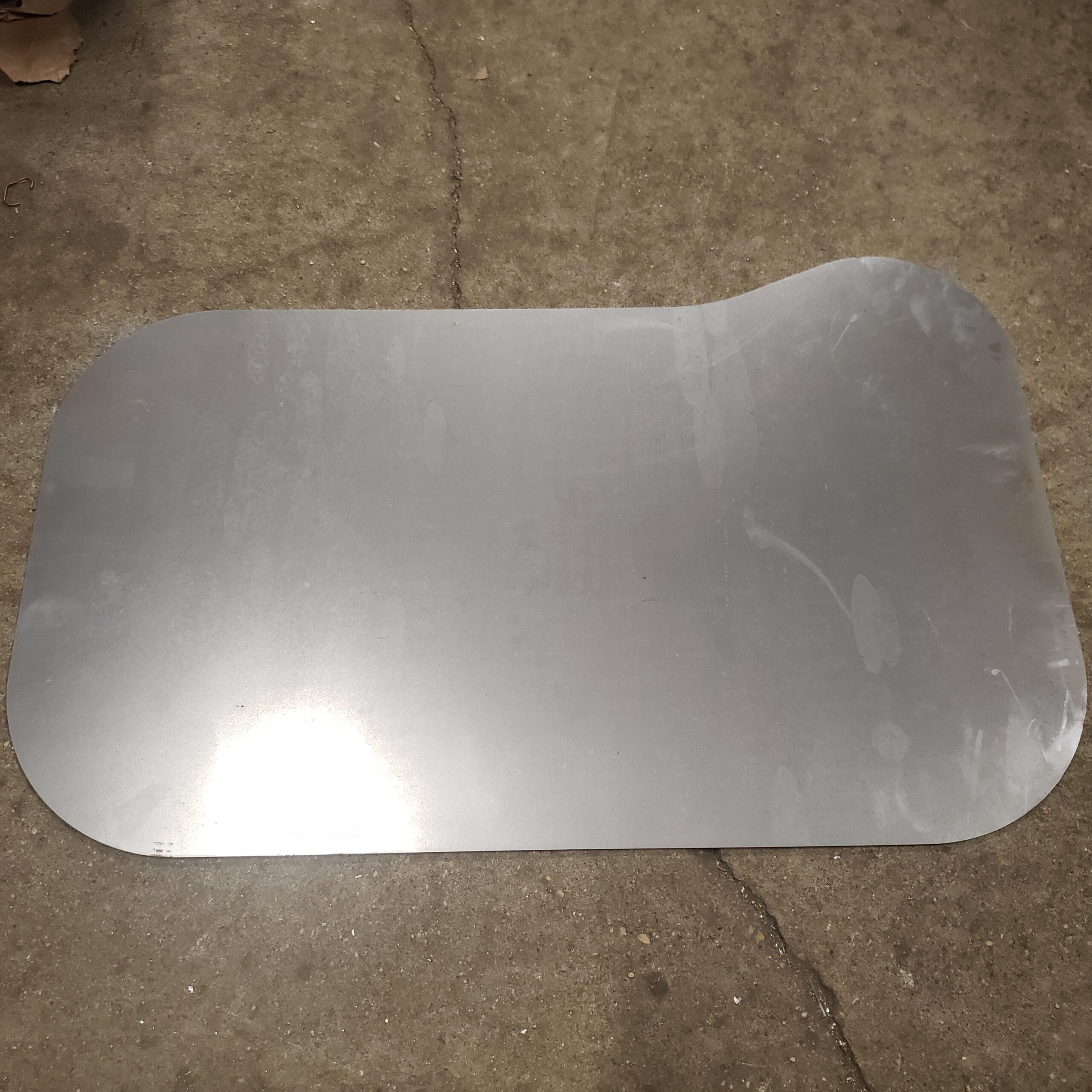 Rear spare tire delete panel - Trick Chassis