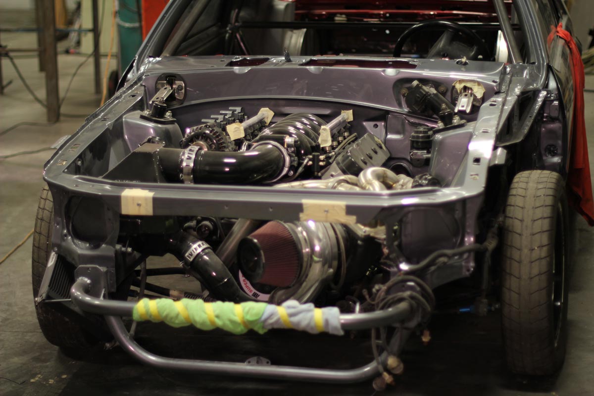 Chris's Mustang - Trick Chassis